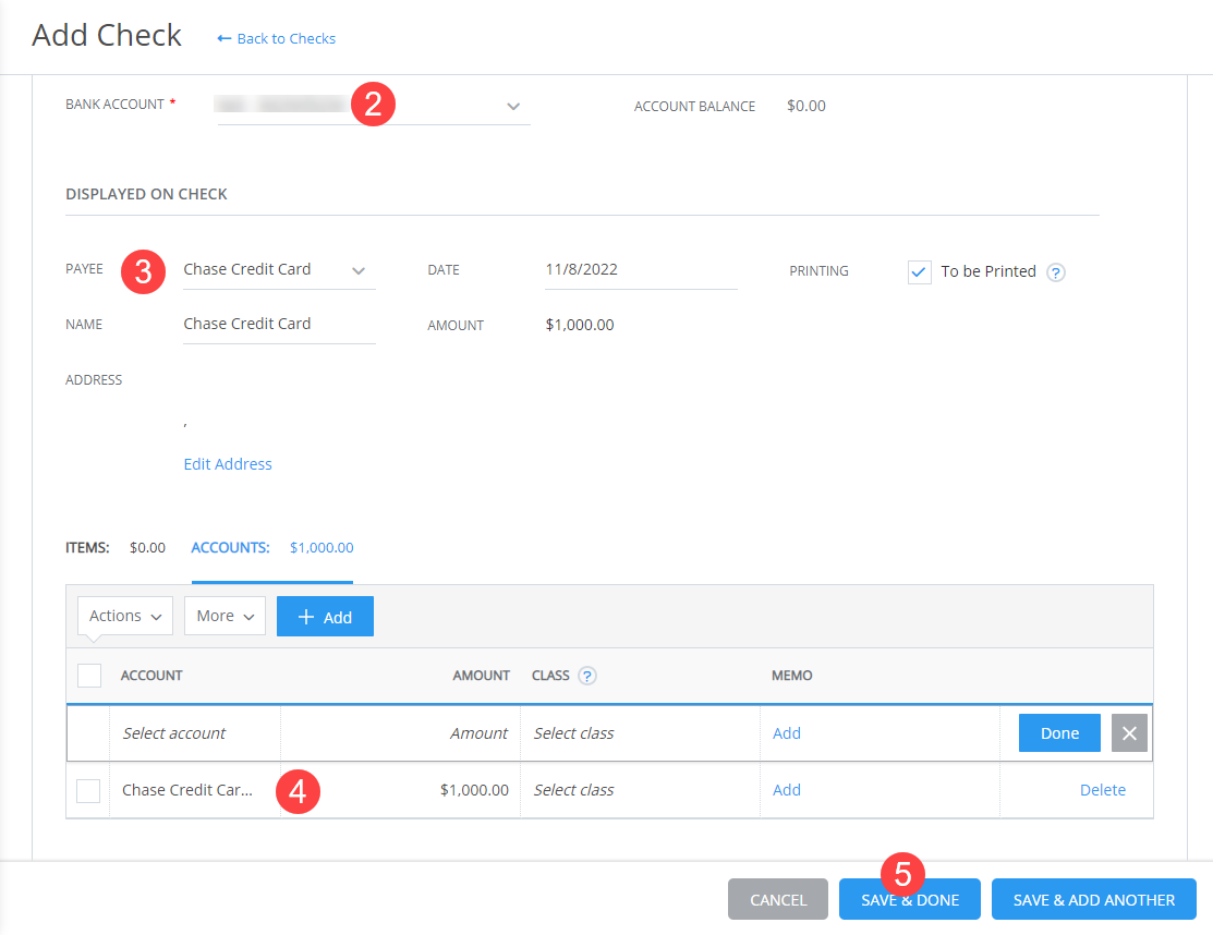 Entering credit card charges and paying bills – CORE Help Center