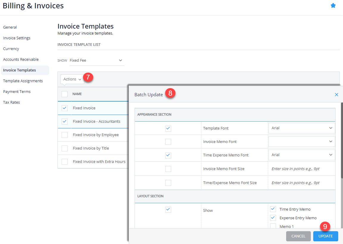 Settings – CORE Help Center