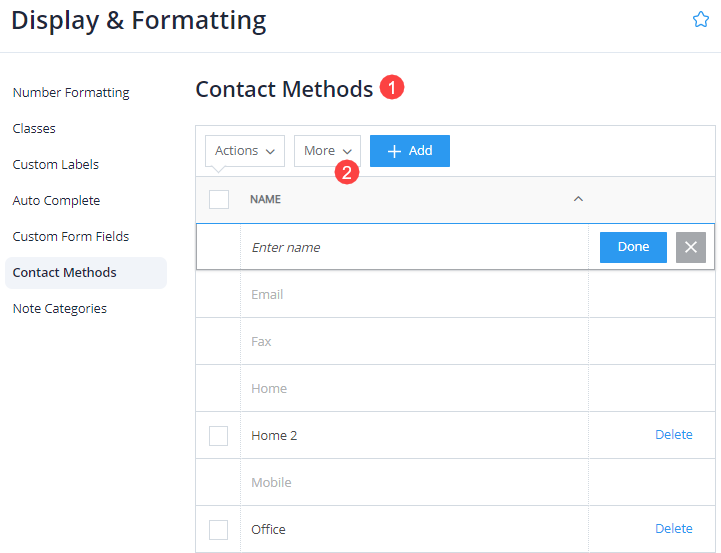 Contact Methods – CORE Help Center
