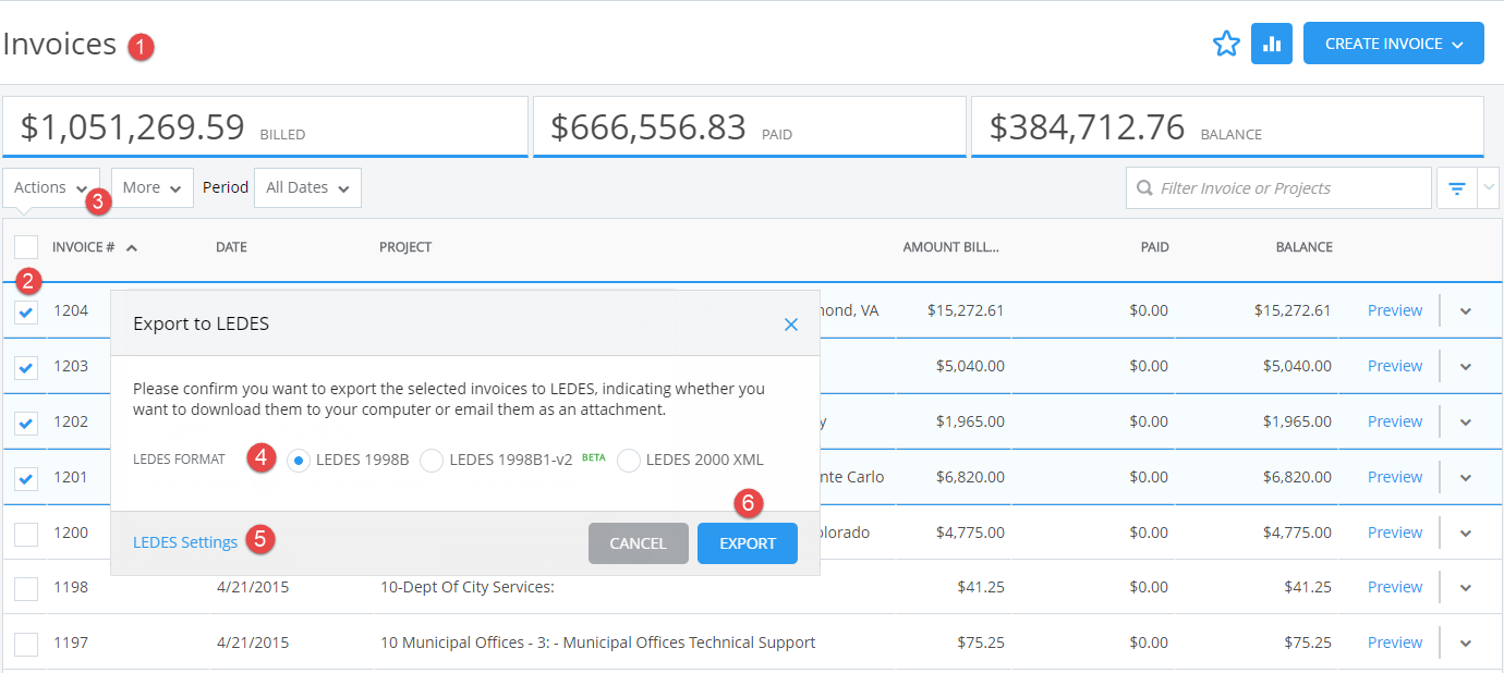 Invoices – CORE Help Center