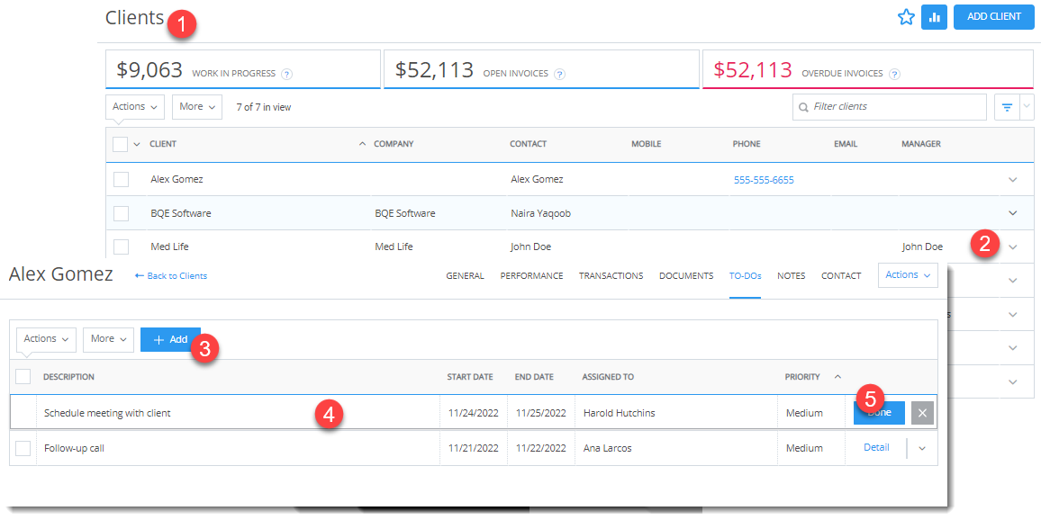 Clients – CORE Help Center
