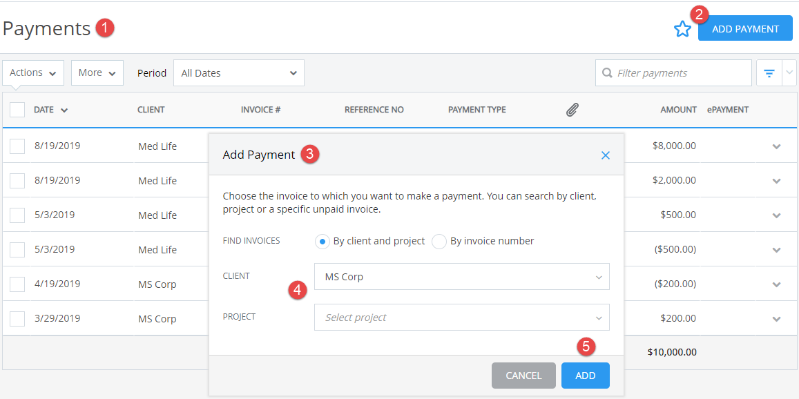 Payments – CORE Help Center