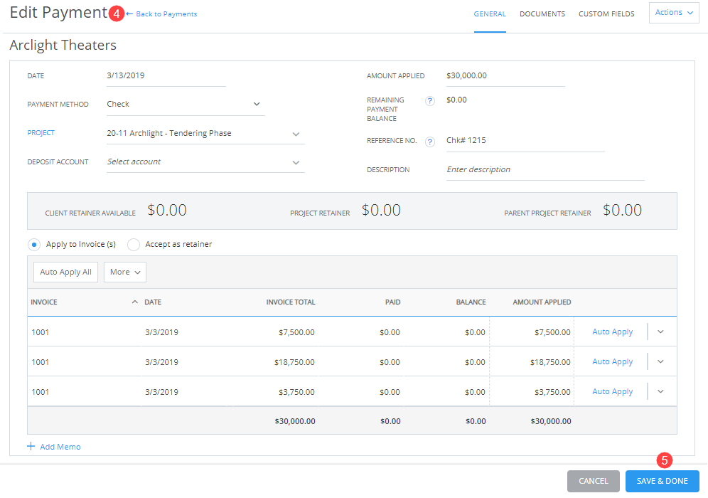 Payments – CORE Help Center