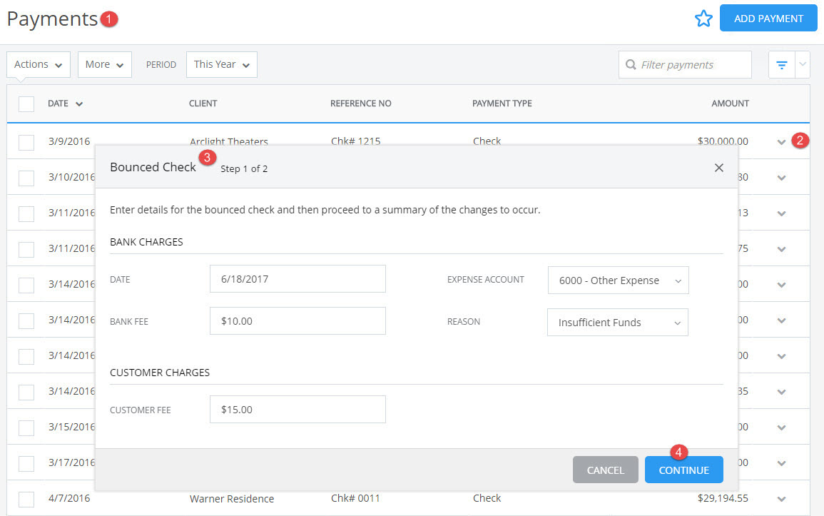 Payments – CORE Help Center