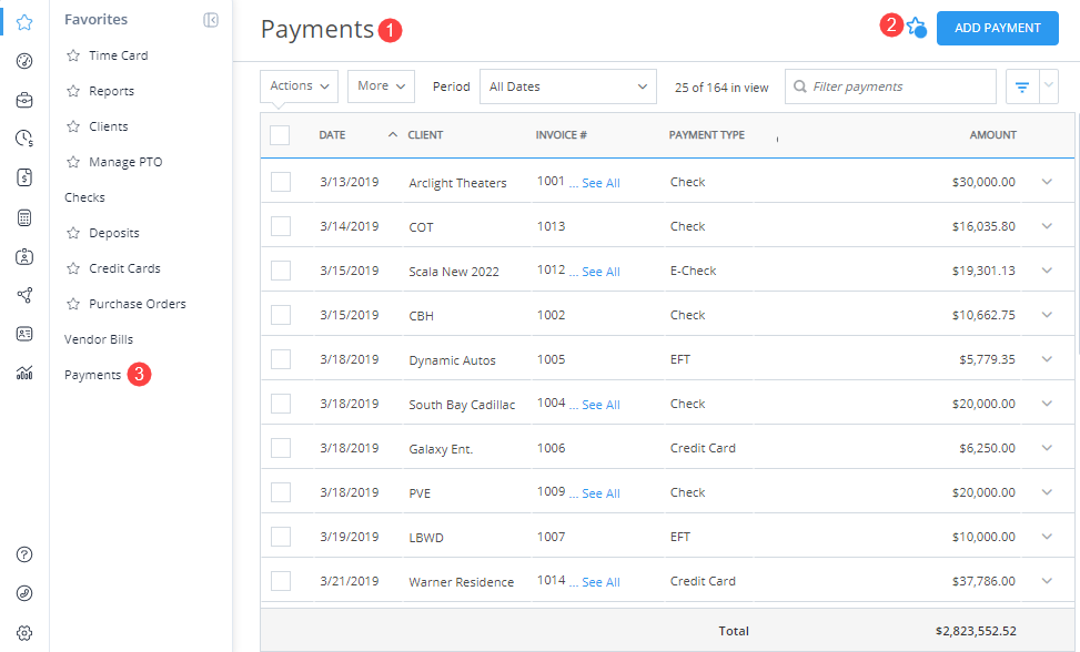 Payments – CORE Help Center