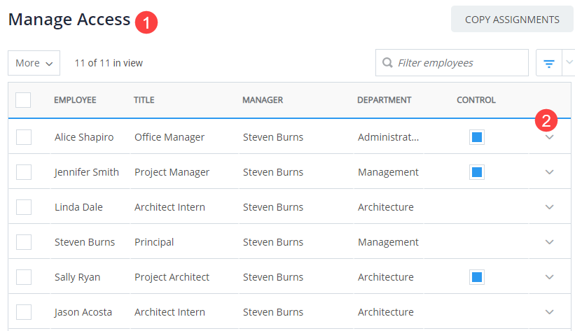Manage Access – CORE Help Center