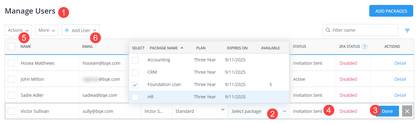 Manage Users – CORE Help Center