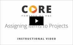 Project Assignments – CORE Help Center