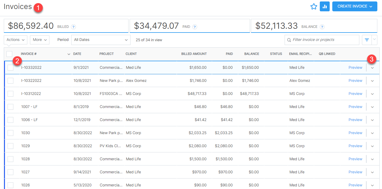 Invoices – CORE Help Center