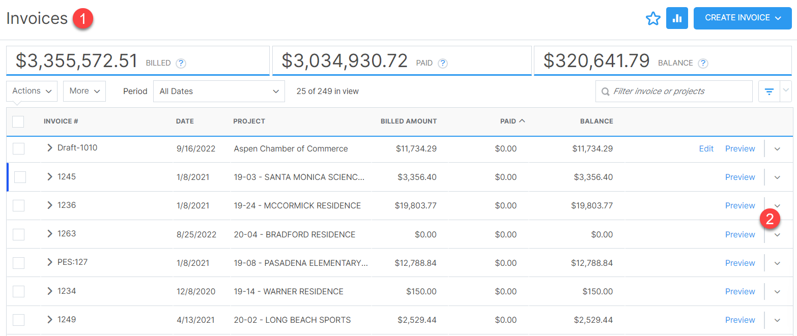 Invoices – CORE Help Center