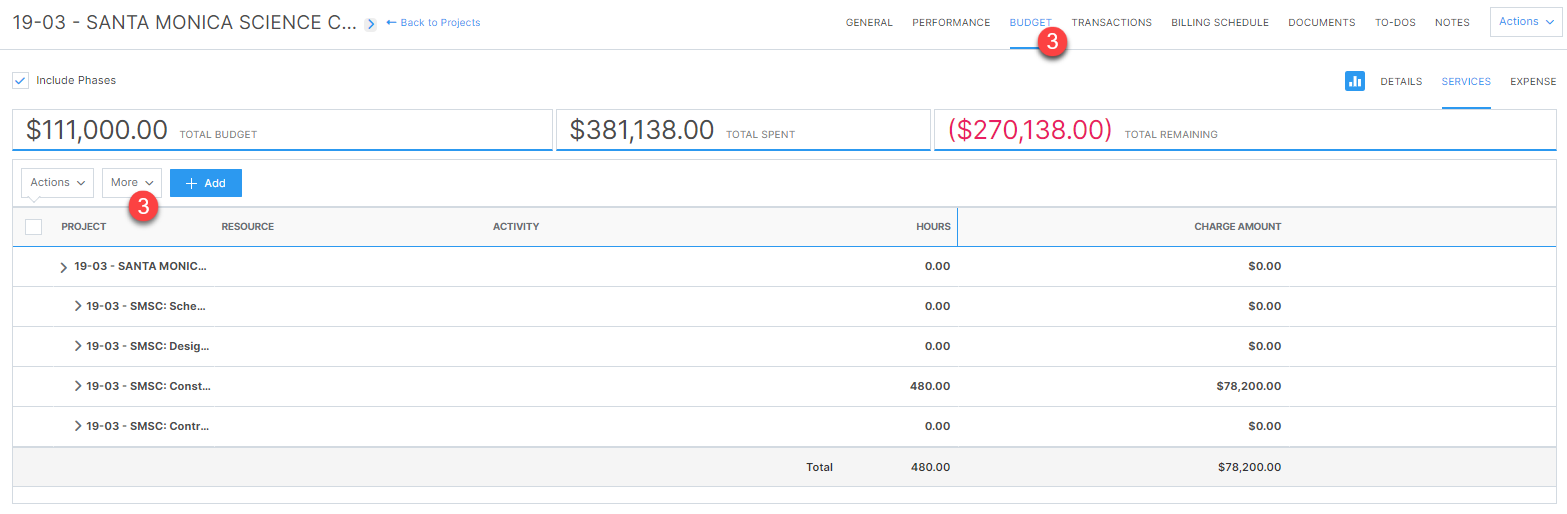 Projects – CORE Help Center