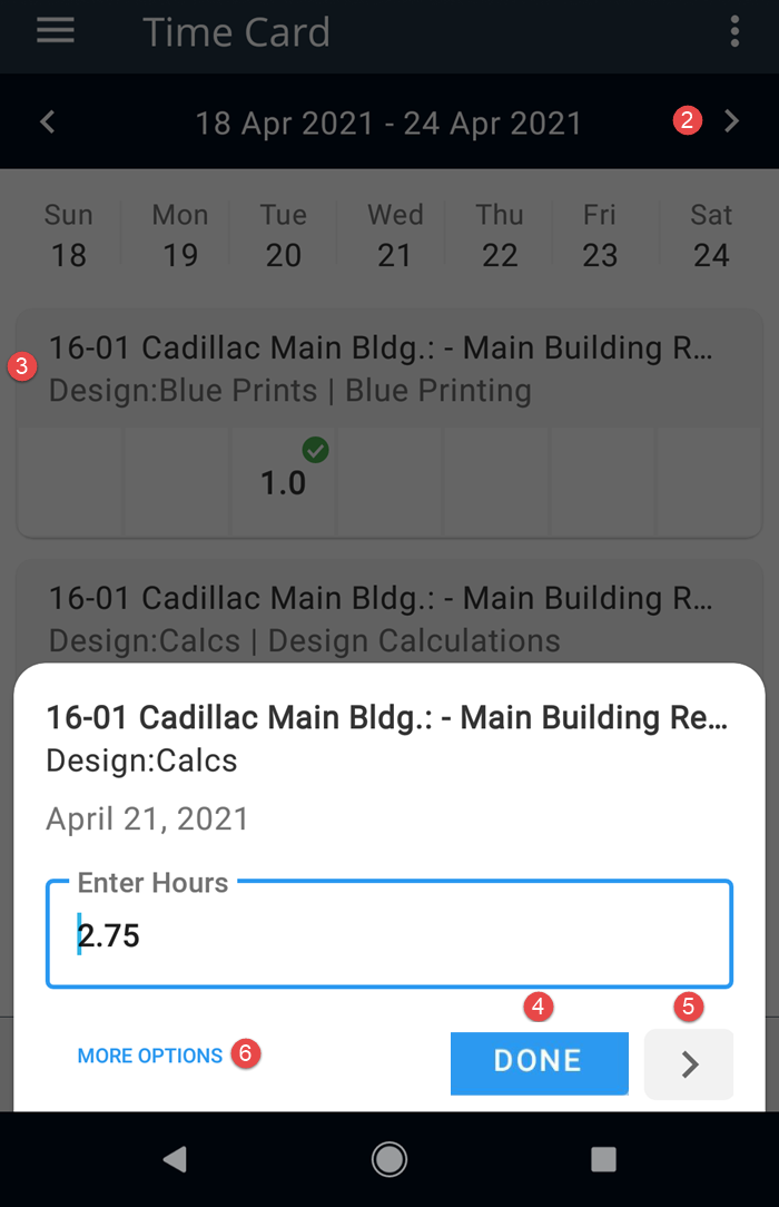 BQE CORE Mobile on Android – CORE Help Center