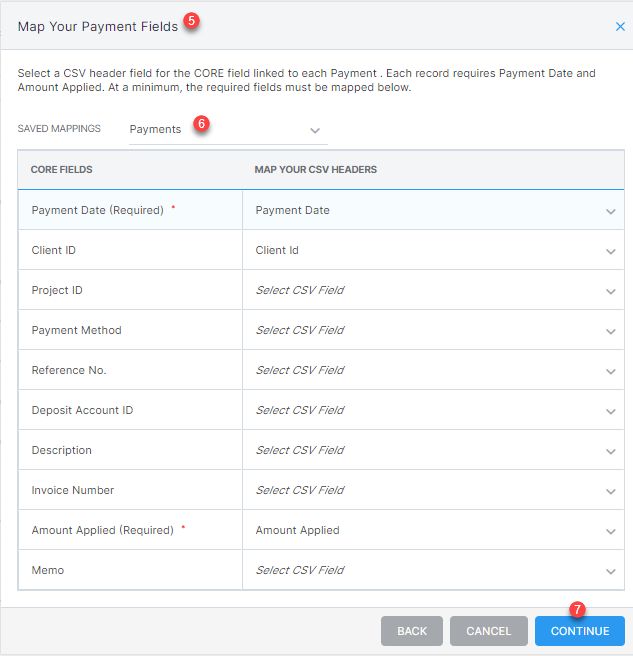 Payments – CORE Help Center