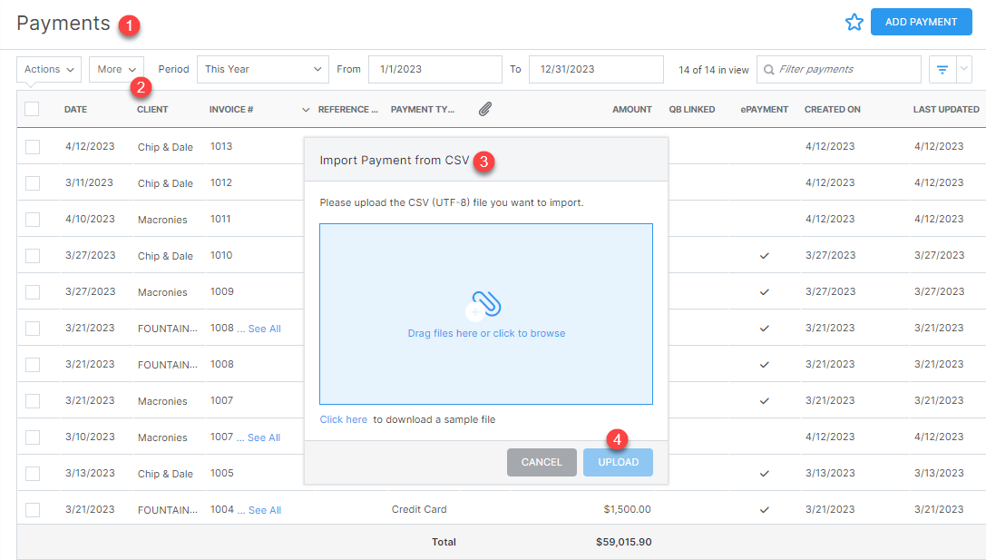 Payments – CORE Help Center