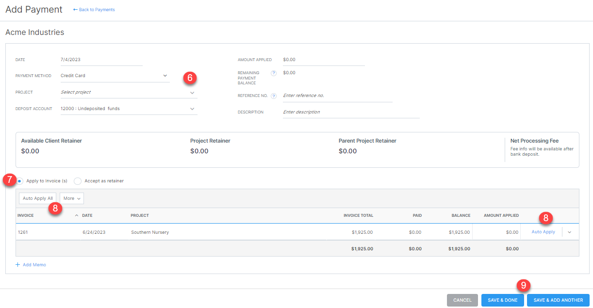 Payments – CORE Help Center
