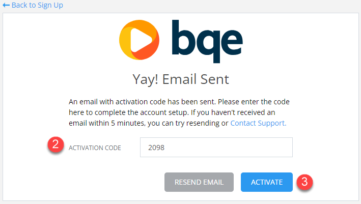 BQE CORE Sign-Up – CORE Help Center