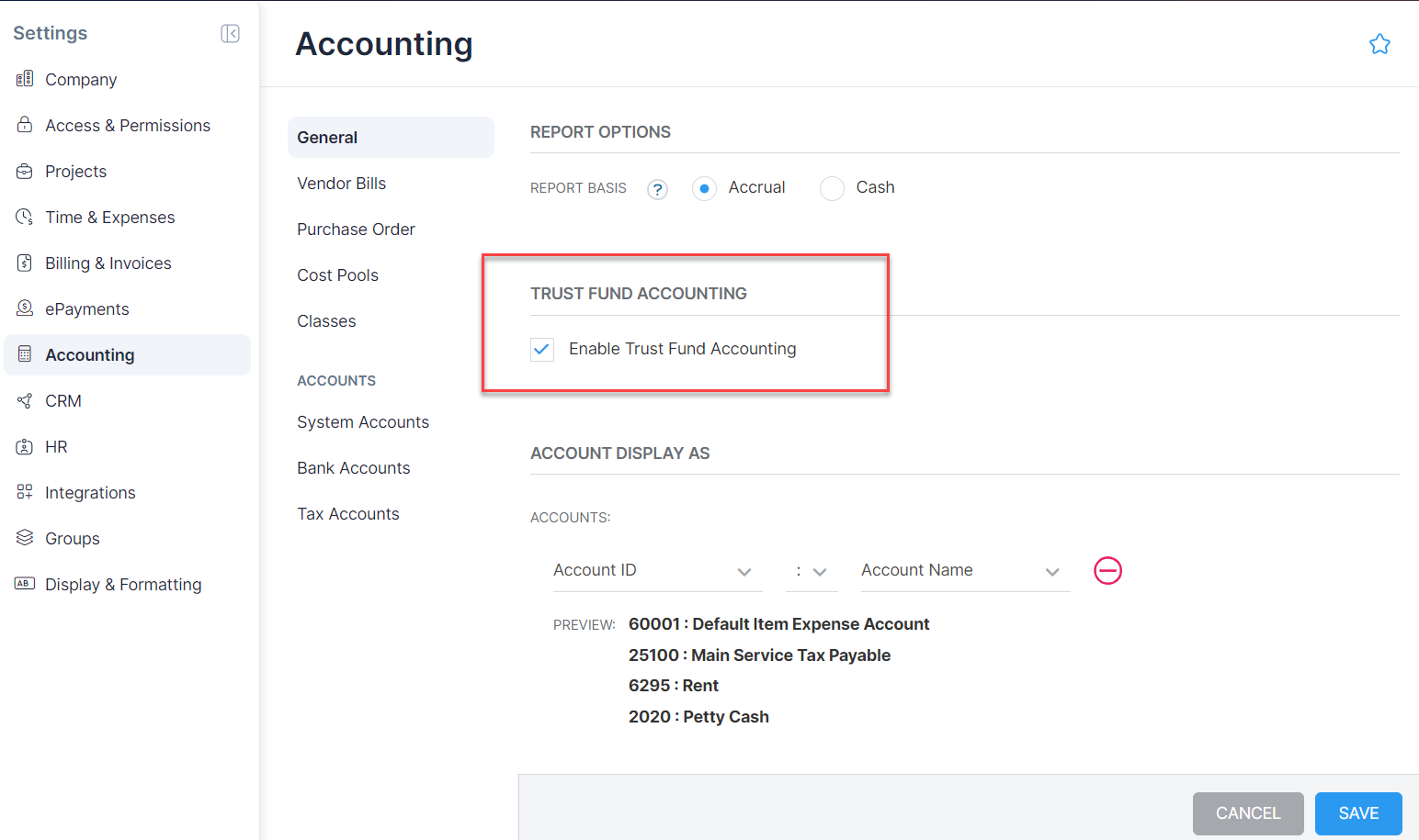 Trust Fund Accounting – CORE Help Center