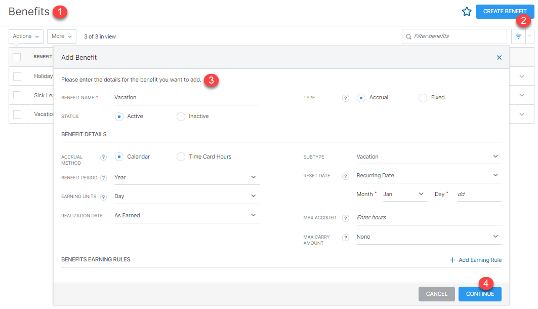 Benefits – CORE Help Center