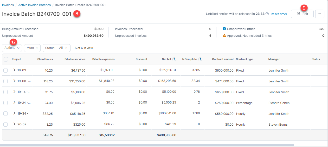 Invoices – CORE Help Center
