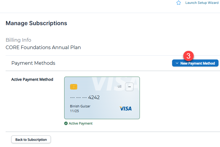 Manage Subscriptions – CORE Help Center