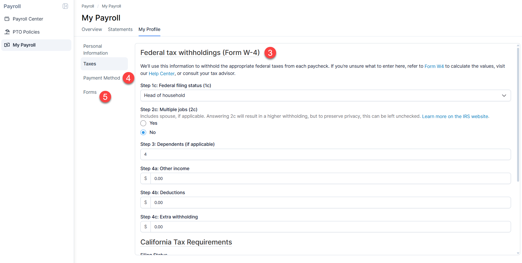 My Payroll – CORE Help Center