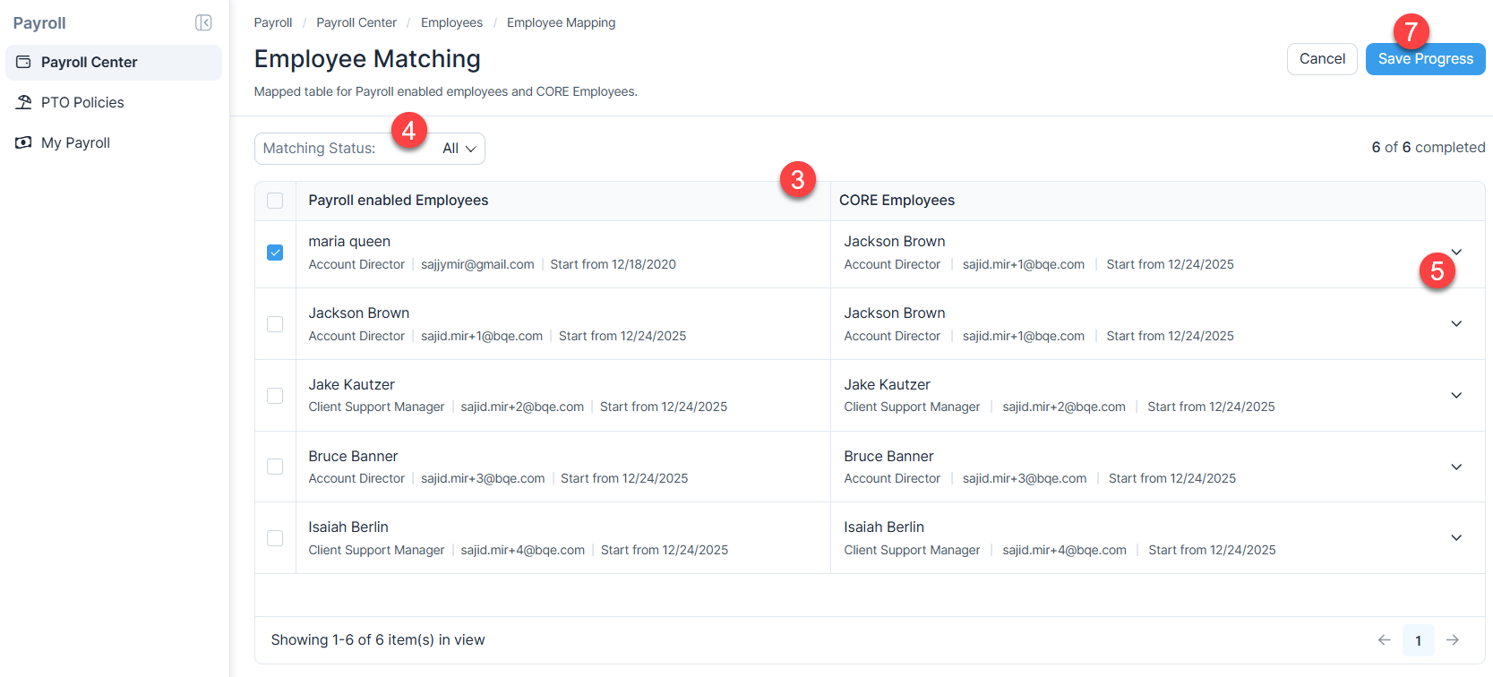 Payroll Center – CORE Help Center