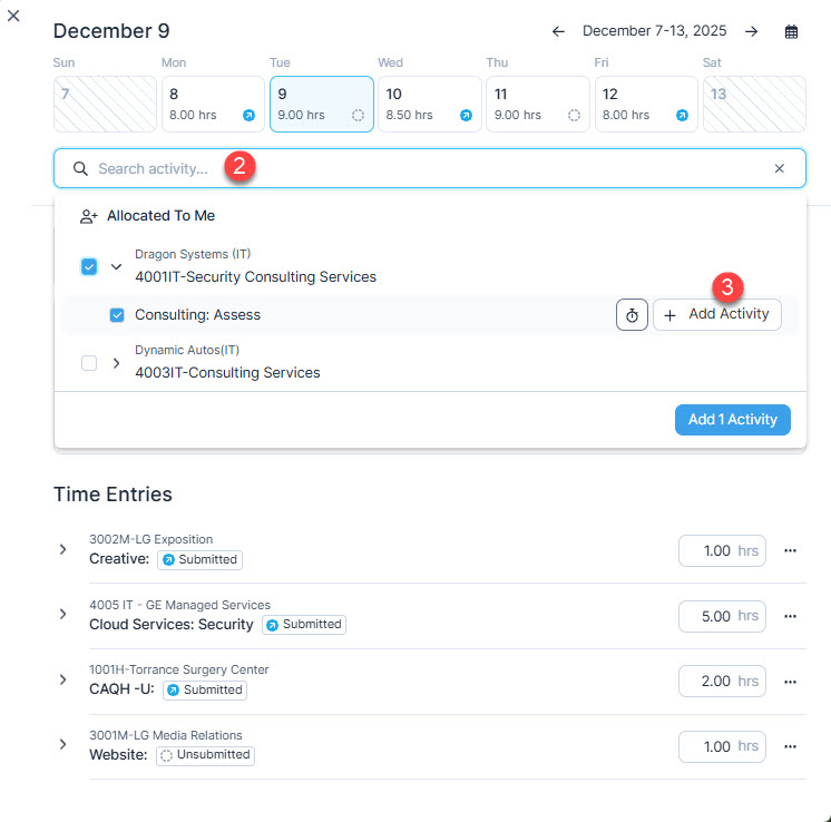 Daily Time Card – CORE Help Center