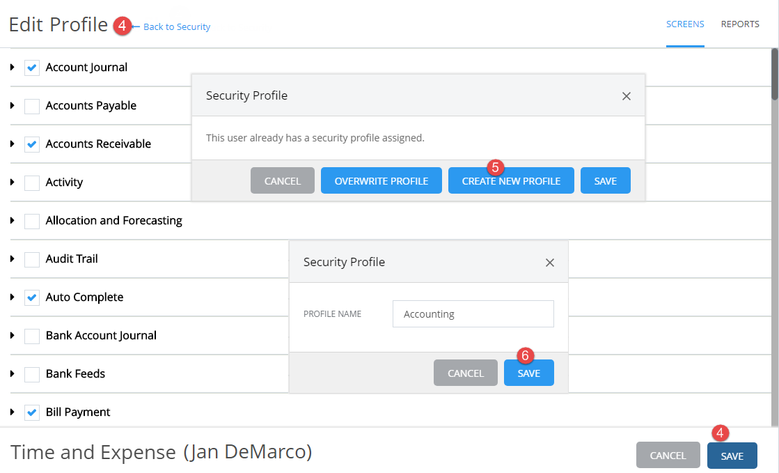 Security Permissions – CORE Help Center