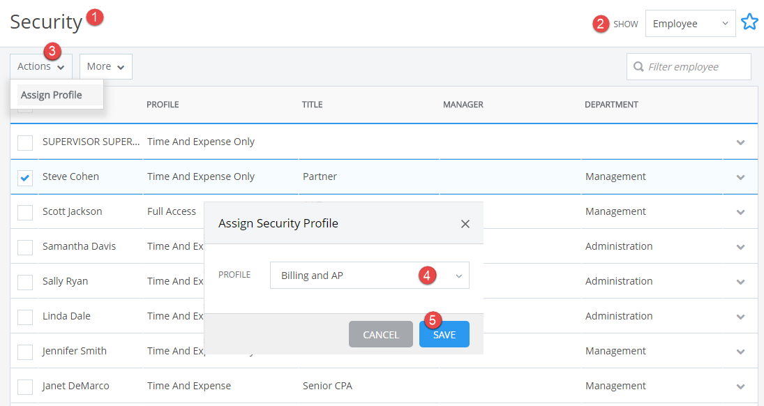 Security Permissions – CORE Help Center