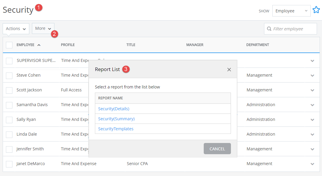 Security Permissions – CORE Help Center