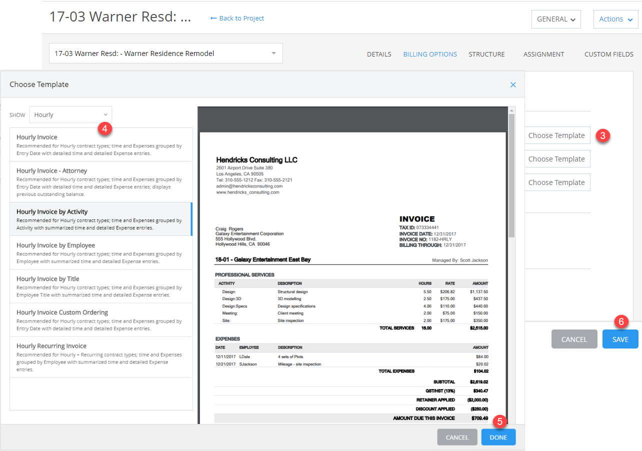 Projects – CORE Help Center