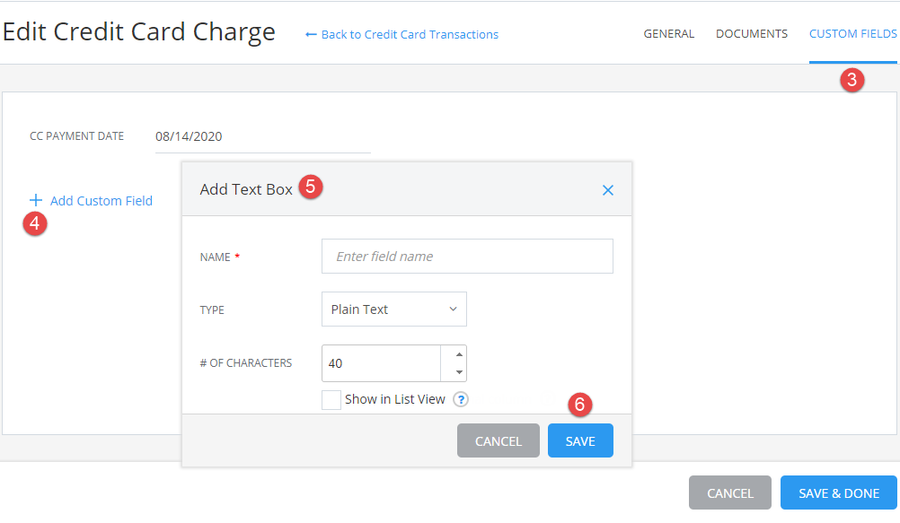 Credit Cards – CORE Help Center