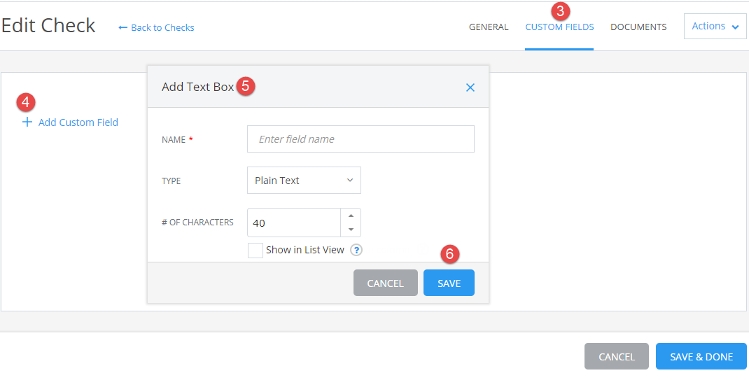 Checks – CORE Help Center