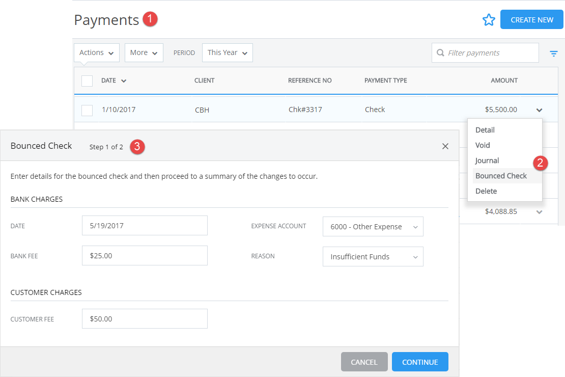 Checks – CORE Help Center