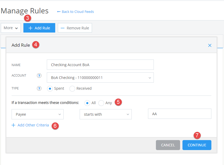 Manage Rules – CORE Help Center