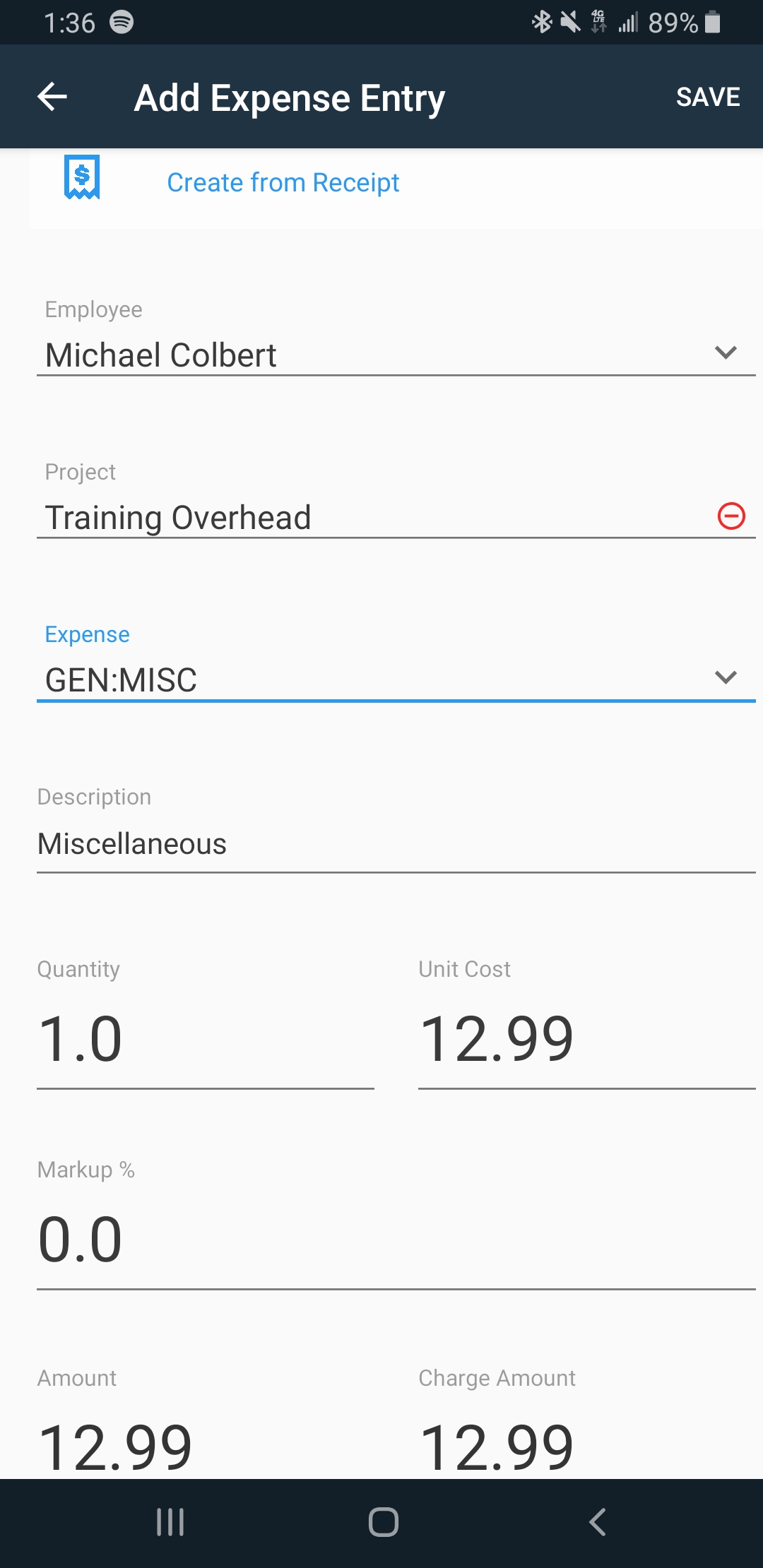 BQE CORE Mobile on Android – CORE Help Center